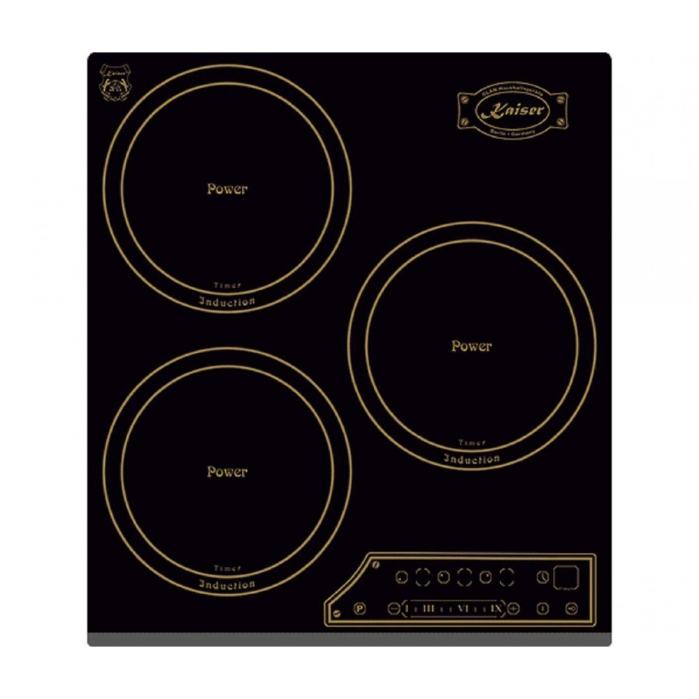 Kaiser oven set EH 4796 AD + KCT 4795 FI AD, retro oven built-in oven 45 cm, 50 L + induction ...