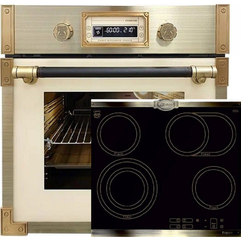 Ensemble four Kaiser EH 6427 ElfAD + KCT 6385 Em., four encastrable ...