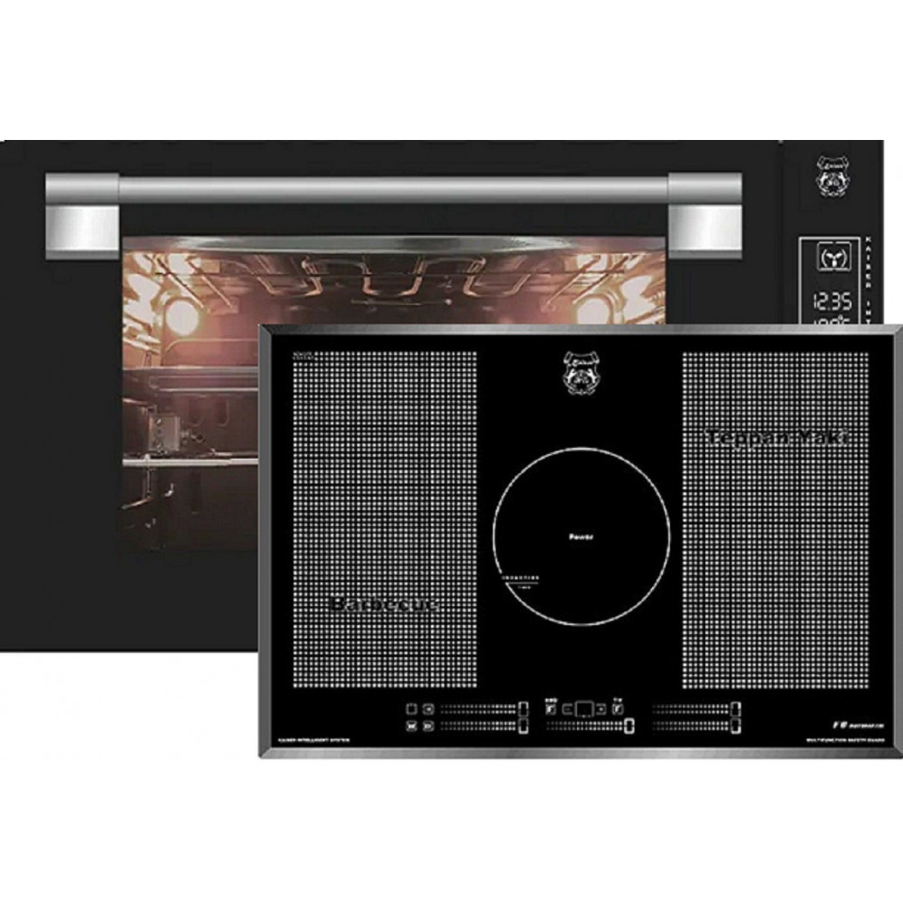 Kaiser Backofen-Set EH 9309+KCT 777 FI, Einbau Backofen 90 cm 105L ...